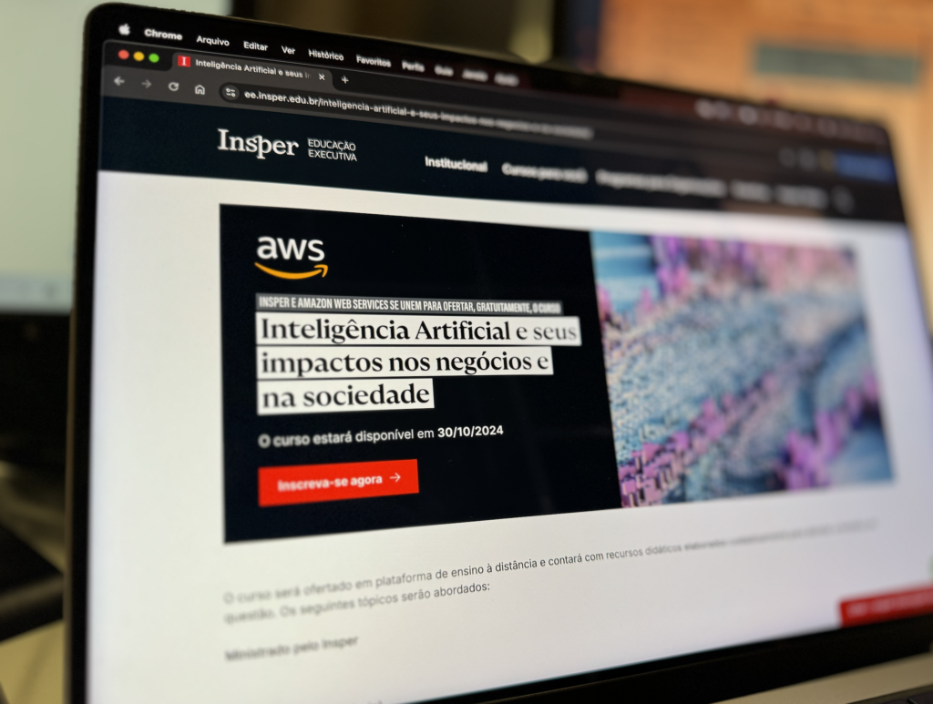 Insper e AWS se unem para ofertar curso gratuito de Inteligência Artificial; curso estará ...
